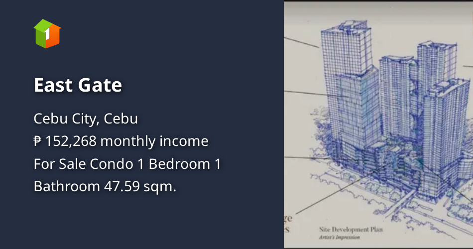East Gate [Condos 🏙️] (November 2023) in Cebu City, Cebu for sale