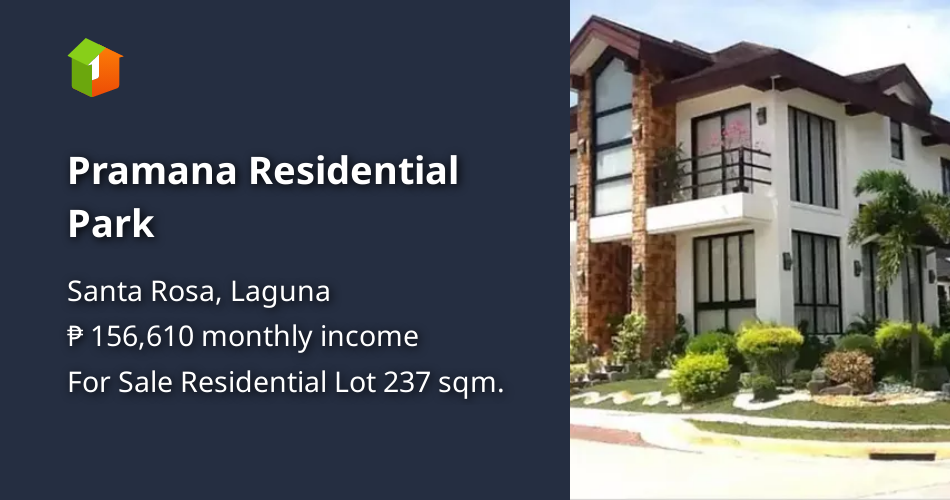 Pramana Residential Park [Lots 🚜] (March 2025) in Santa Rosa, Laguna ...