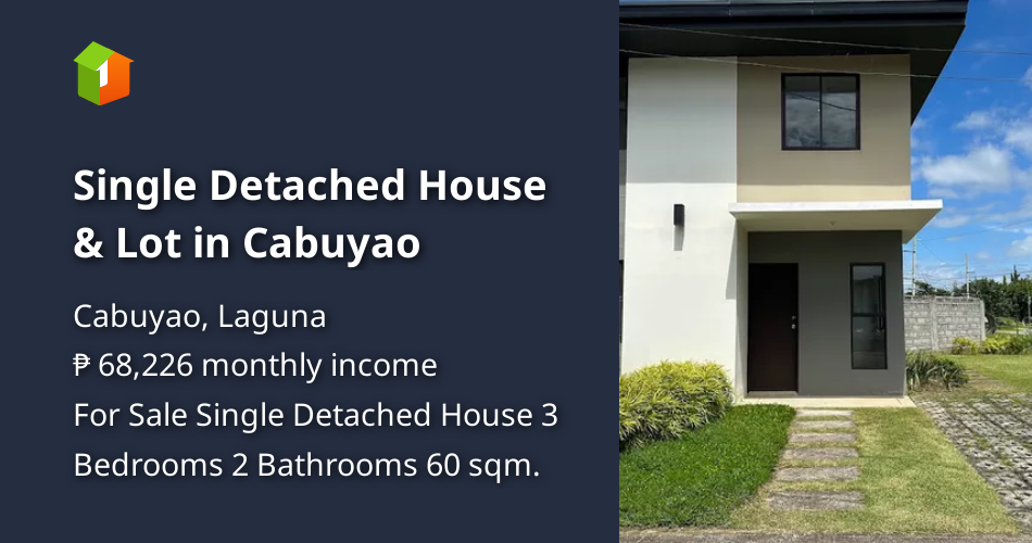 Single Detached House & Lot in Cabuyao [Houses and Lots 🏘️] (January ...
