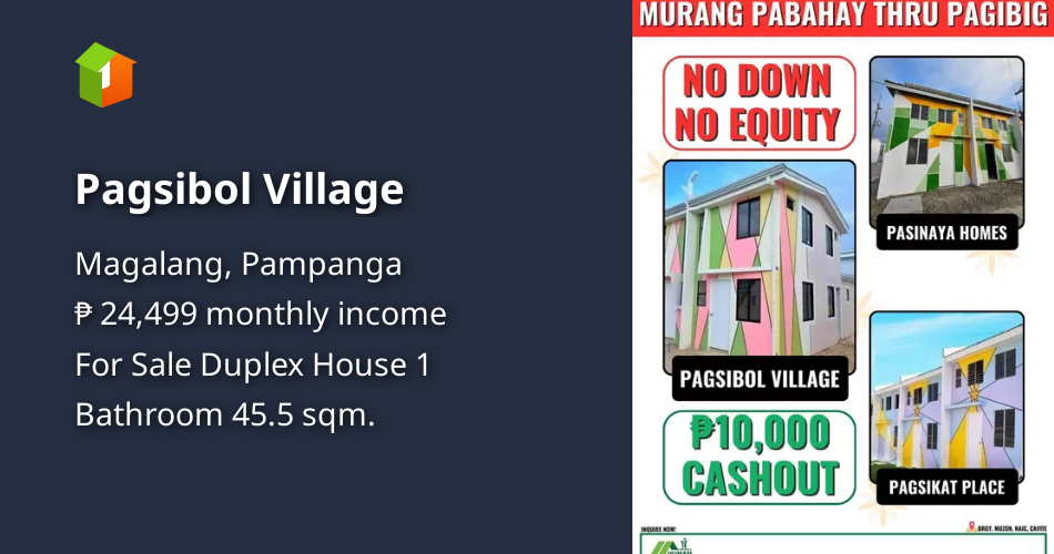 Pagsibol Village [Houses and Lots 🏘️] (March 2024) in Magalang ...