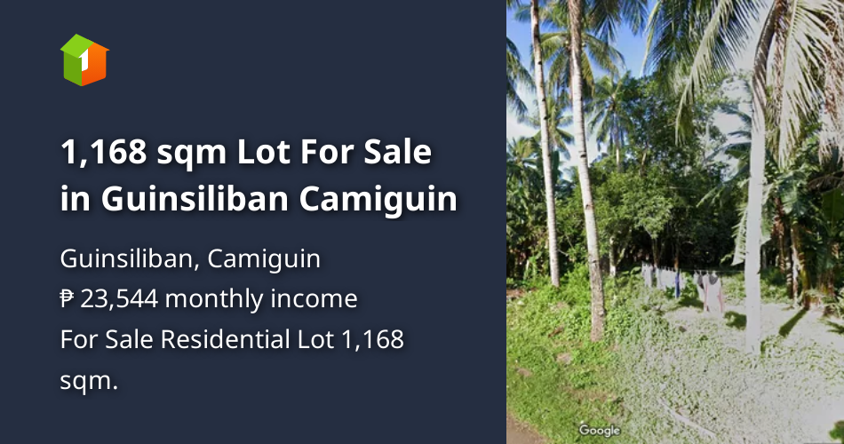 1,168 sqm Lot For Sale in Guinsiliban Camiguin [Lots 🚜] (December 2025) in Guinsiliban, Camiguin ...