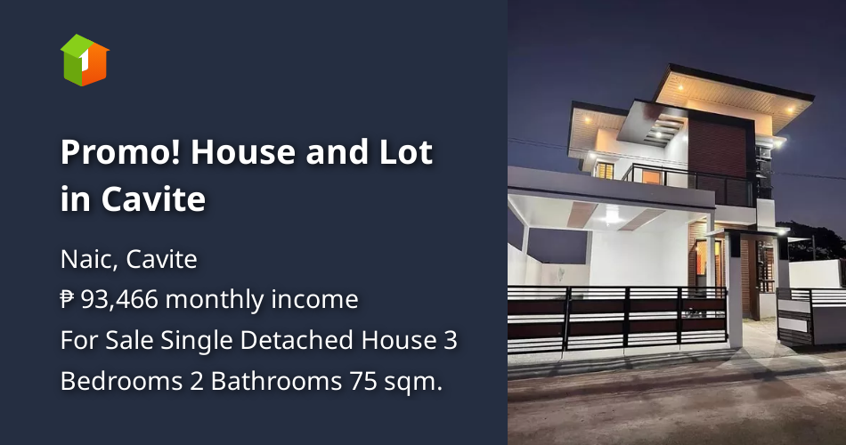 Promo! House and Lot in Cavite [Houses and Lots 🏘️] (July 2025) in Naic ...