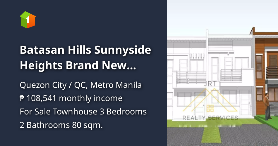 Batasan Hills Sunnyside Heights Brand New House & Lot Q.C. [Houses and ...