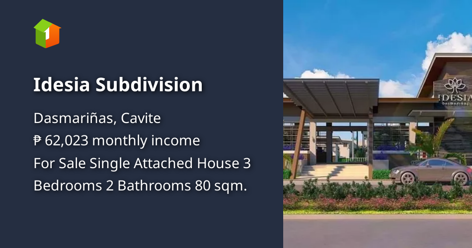 Idesia Subdivision [Houses and Lots 🏘️] (November 2020) in Dasmariñas ...