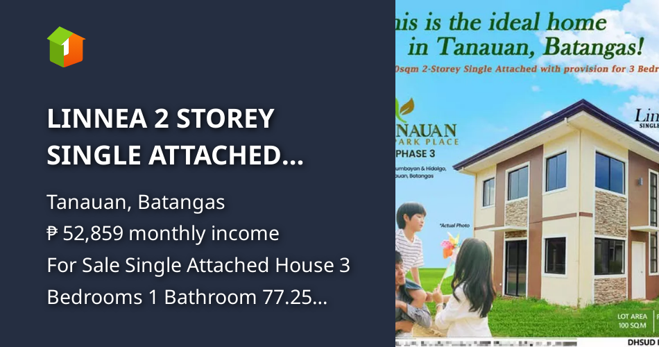 LINNEA 2 STOREY SINGLE ATTACHED HOUSE • LOT [Houses and Lots 🏘️] (June ...