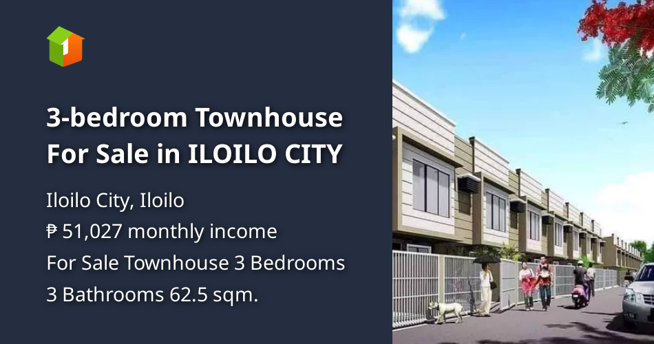 3-bedroom Townhouse For Sale in ILOILO CITY [Houses and Lots 🏘️] (April ...