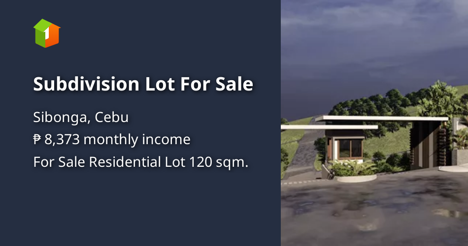 Subdivision Lot For Sale [Lots 🚜] (January 2023) in Sibonga, Cebu for sale