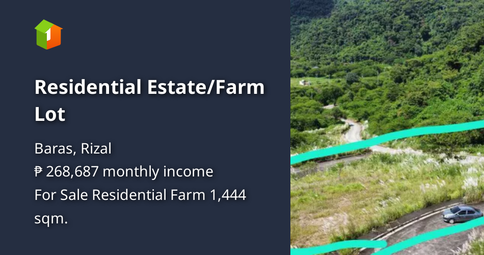 Residential Estate/Farm Lot [Lots 🚜] (June 2025) in Baras, Rizal for sale