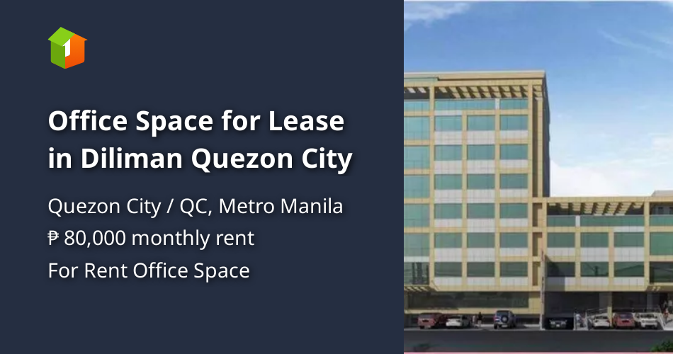 Office Space for Lease in Diliman Quezon City [Commercial Properties 🏭 ...