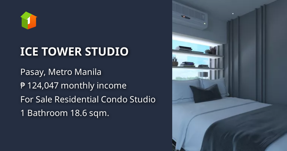 ICE TOWER STUDIO [Condos 🏙️] (February 2024) in Pasay, Metro Manila for ...