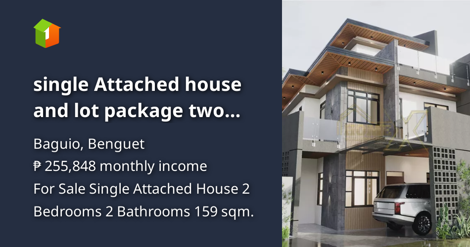 Single Attached house and lot package two story baguio city [Houses and ...