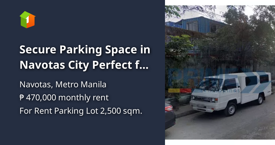 Secure Parking Space in Navotas City Perfect for Your Trucking Business! [Lots 🚜] (May 2025) in ...