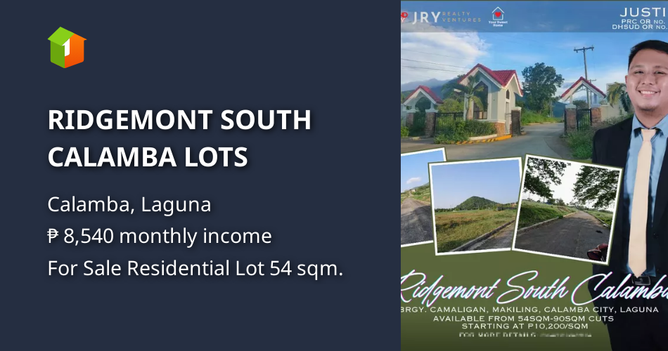 RIDGEMONT SOUTH CALAMBA LOTS [Lots 🚜] (May 2024) in Calamba, Laguna for ...