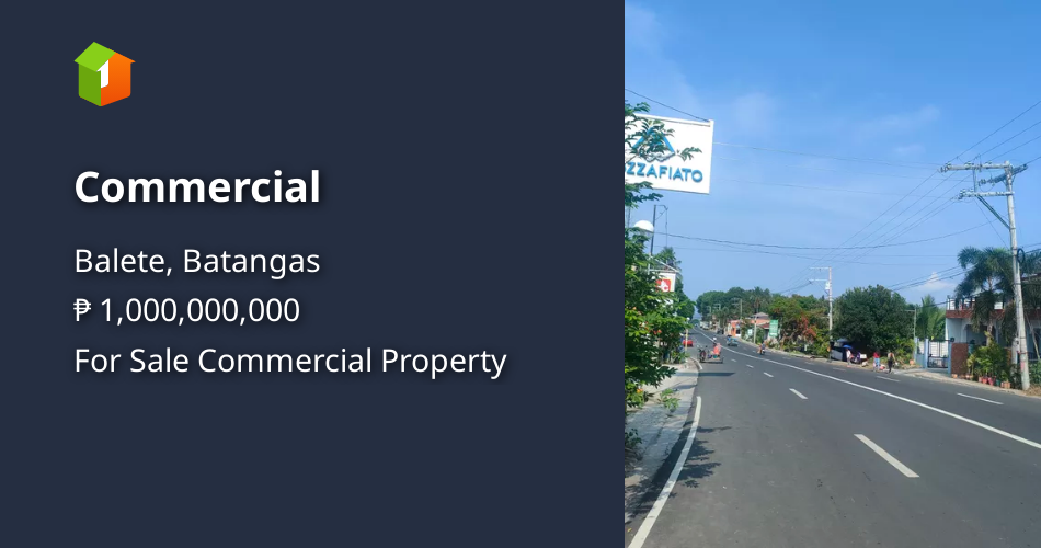 Commercial [Commercial Properties 🏭] (May 2023) in Balete, Batangas for ...