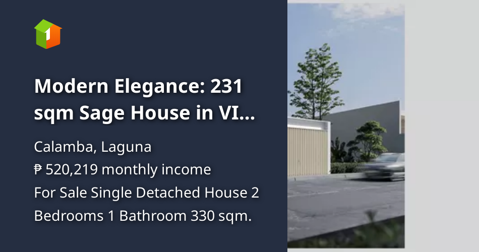 Modern Elegance: 231 sqm Sage House in VIE at Southern Plains, Calamba ...