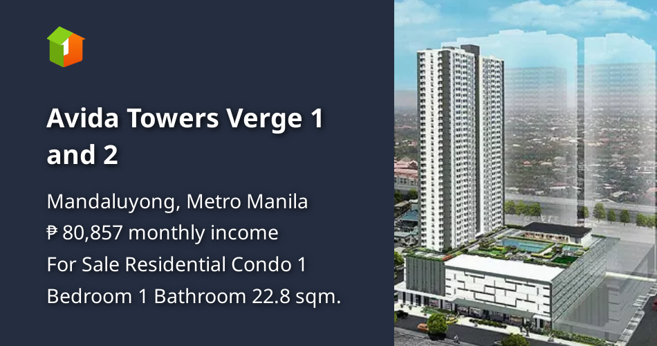 Avida Towers Verge 1 and 2 [Condos 🏙️] (December 2025) in Mandaluyong ...