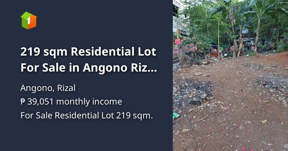 219 sqm Residential Lot For Sale in Angono Rizal Near Overlooking Spot ...