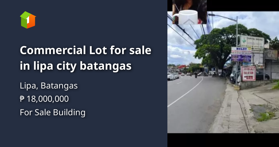 Commercial Lot for sale in lipa city batangas [Commercial Properties 🏭 ...