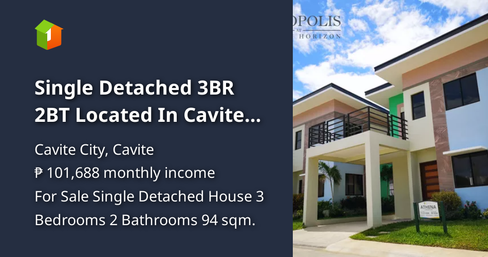Single Detached 3BR 2BT Located In Cavite City [Houses and Lots 🏘️ ...