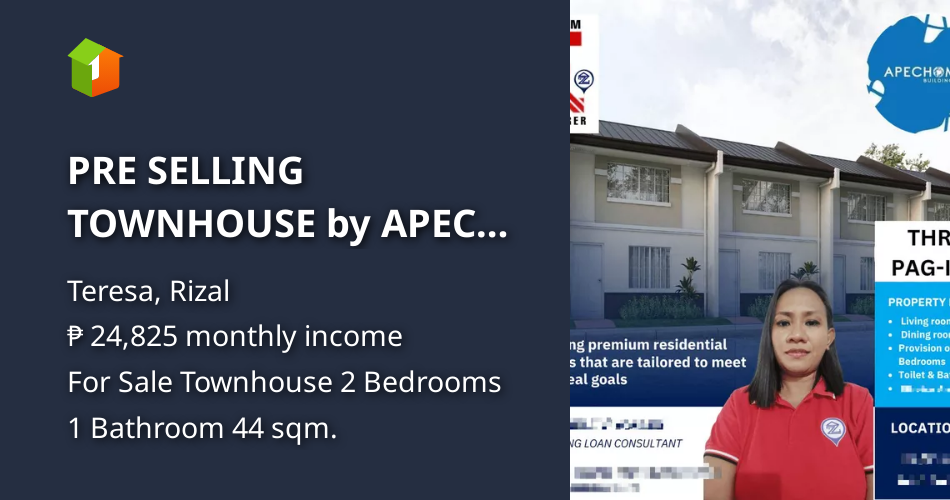 PRE SELLING TOWNHOUSE by APEC HOMES [Houses and Lots 🏘️] (September ...