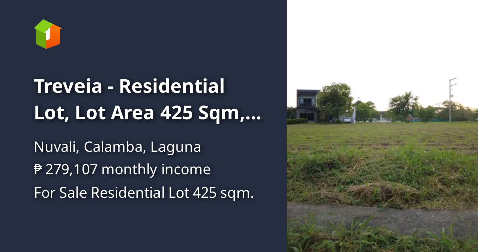 Treveia - Residential Lot, Lot Area 425 Sqm,, Nuvali, Laguna City [Lots ...