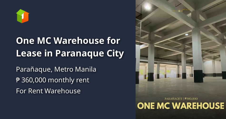 One MC Warehouse for Lease in Paranaque City [Commercial Properties 🏭 ...
