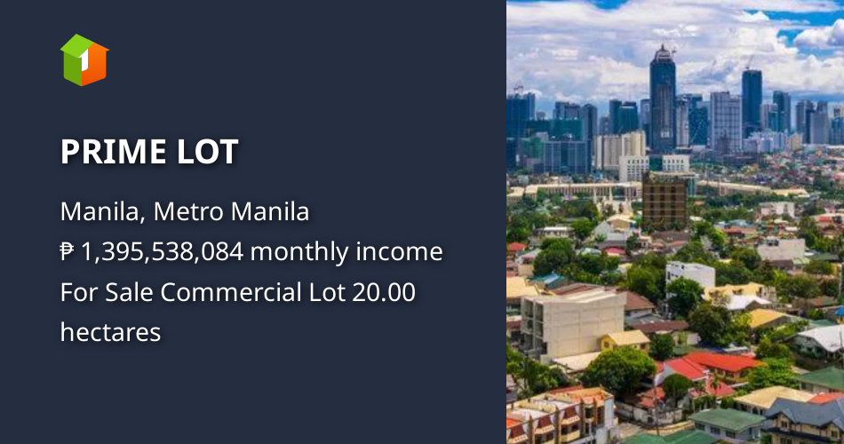PRIME LOT [Lots 🚜] (April 2022) in Manila, Metro Manila for sale