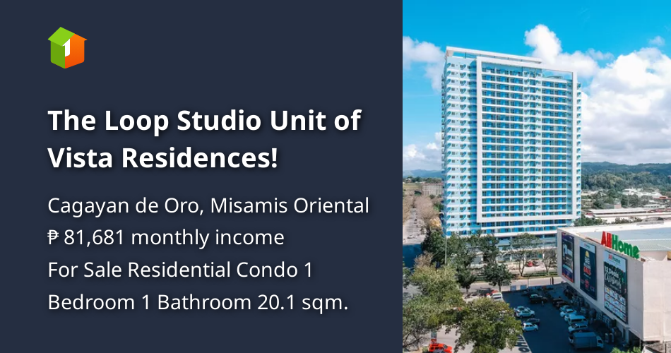 The Loop Studio Unit of Vista Residences! [Condos 🏙️] (December 2022 ...