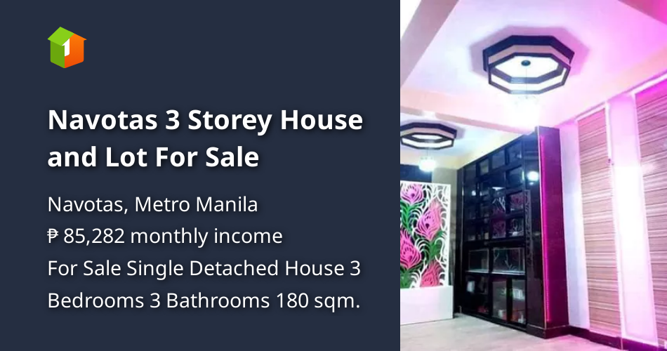Navotas 3 Storey House and Lot For Sale [Houses and Lots 🏘️] (December ...