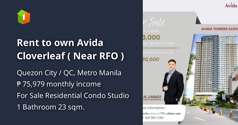 Rent to own Avida Cloverleaf ( Near RFO ) [Condos 🏙️] (September 2025 ...
