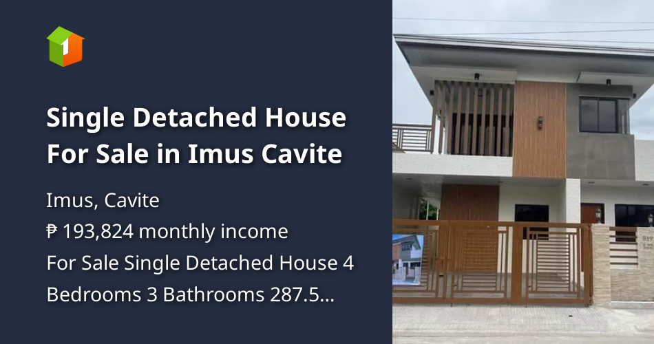 Single Detached House For Sale in Imus Cavite [Houses and Lots 🏘️ ...