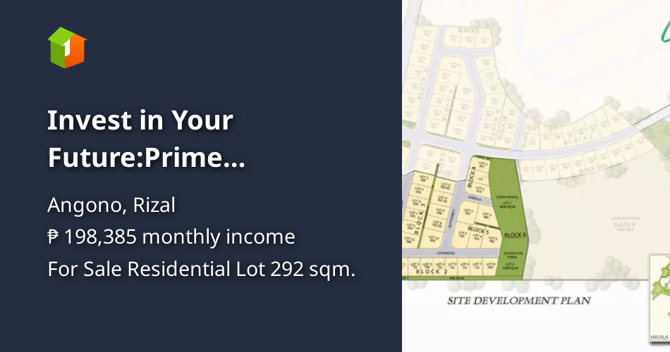 Invest in Your Future:Prime Residential Lots for Sale in The Grove an ...