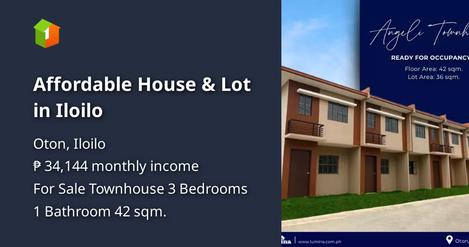 Affordable House & Lot in Iloilo [Houses and Lots 🏘️] (July 2024) in ...