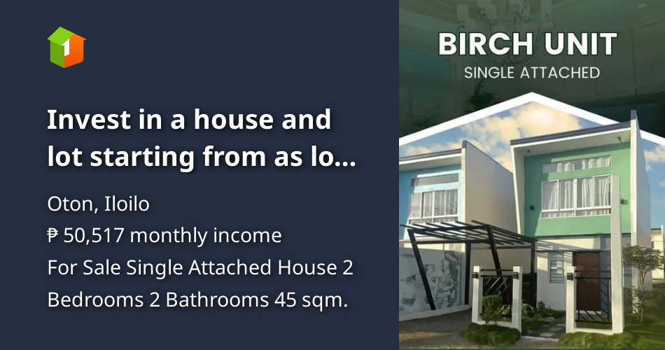 Invest in a house and lot starting from as low as 4k/month! [Houses and ...