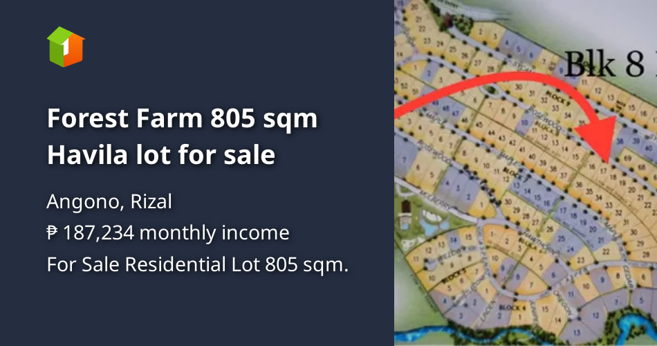 Forest Farm 805 sqm Havila lot for sale [Lots 🚜] (November 2022) in ...