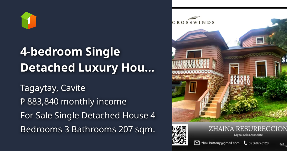4-bedroom Single Detached Luxury House For Sale in Tagaytay Cavite [Houses and Lots 🏘️] (January ...