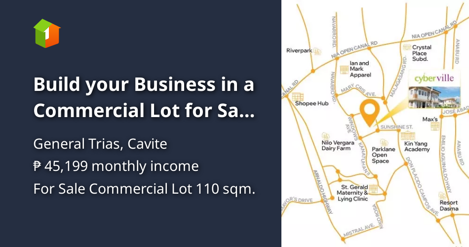 Build your Business in a Commercial Lot for Sale in Cyberville General ...