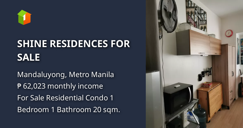 SHINE RESIDENCES FOR SALE [Condos 🏙️] (February 2023) in Mandaluyong ...