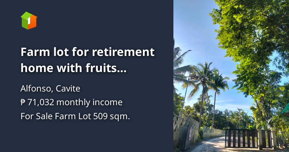 Farm lot for retirement home with fruits bearing near Twin Lakes [Lots ...