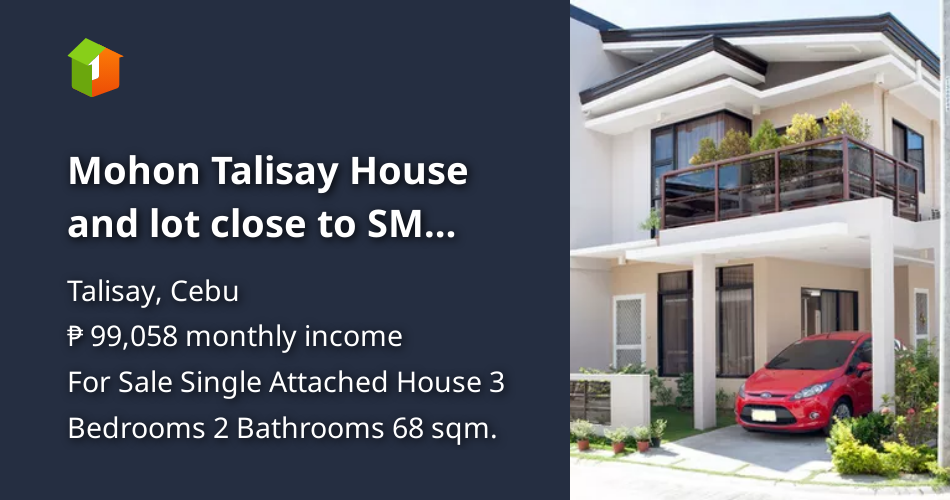 Mohon Talisay House and lot close to SM Seaside [Houses and Lots 🏘️ ...