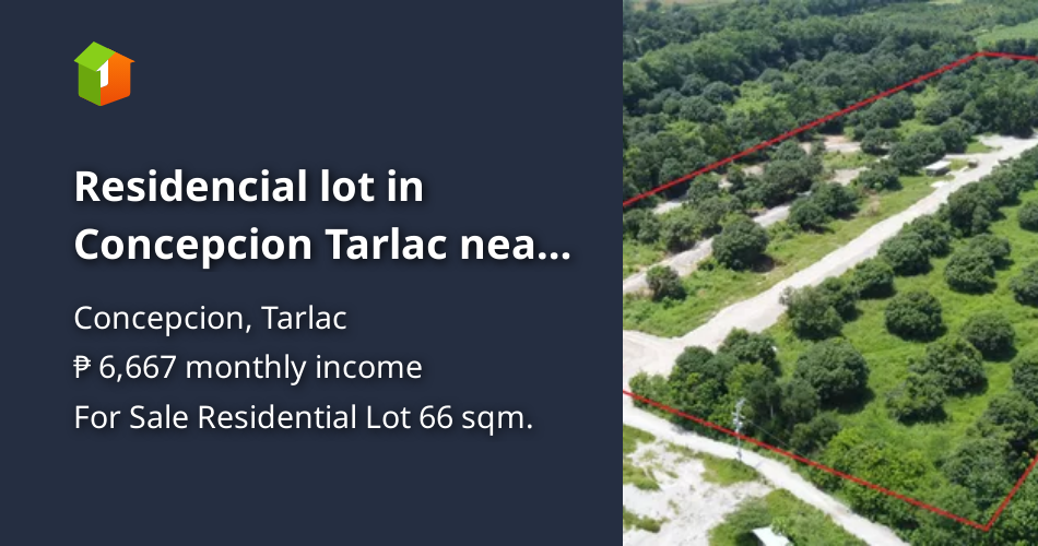 Residencial lot in Concepcion Tarlac near New Clark City [Lots 🚜] (June ...