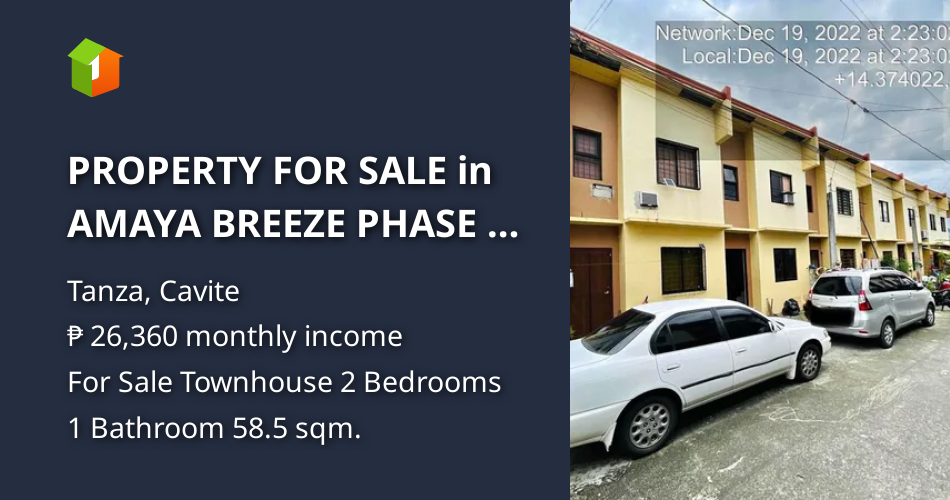 PROPERTY FOR SALE in AMAYA BREEZE PHASE 1 SUBDIVISION TANZA, CAVITE ...