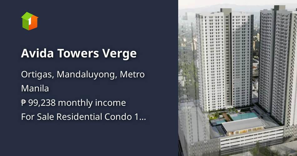 Avida Towers Verge [Condos 🏙️] (March 2022) in Ortigas, Mandaluyong ...
