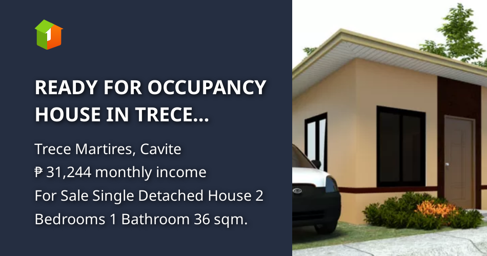 READY FOR OCCUPANCY HOUSE IN TRECE MARTIRES [Houses and Lots 🏘️ ...
