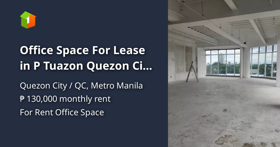 Office Space For Lease in P Tuazon Quezon City Manila [Commercial ...