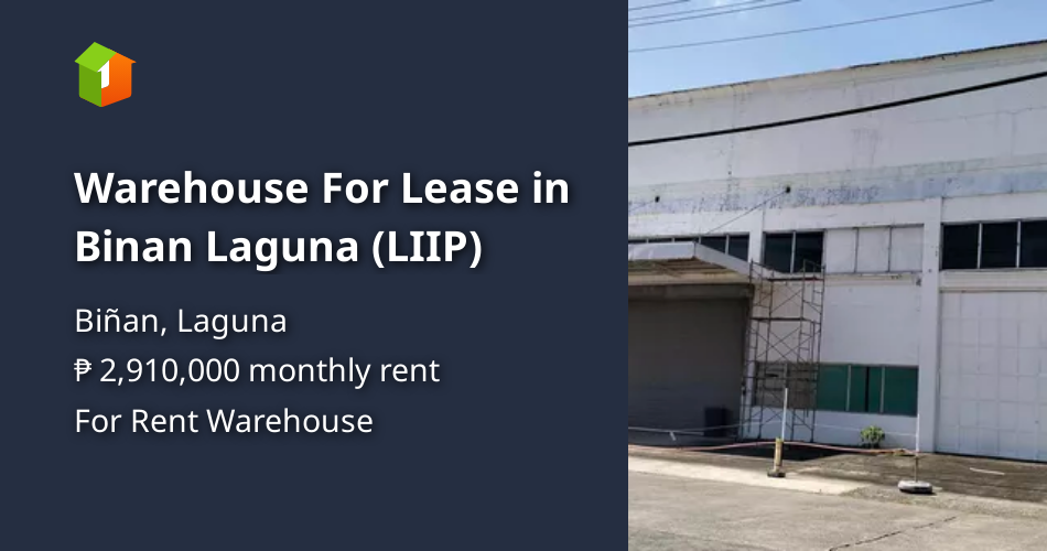 Warehouse For Lease in Binan Laguna (LIIP) [Commercial Properties 🏭 ...