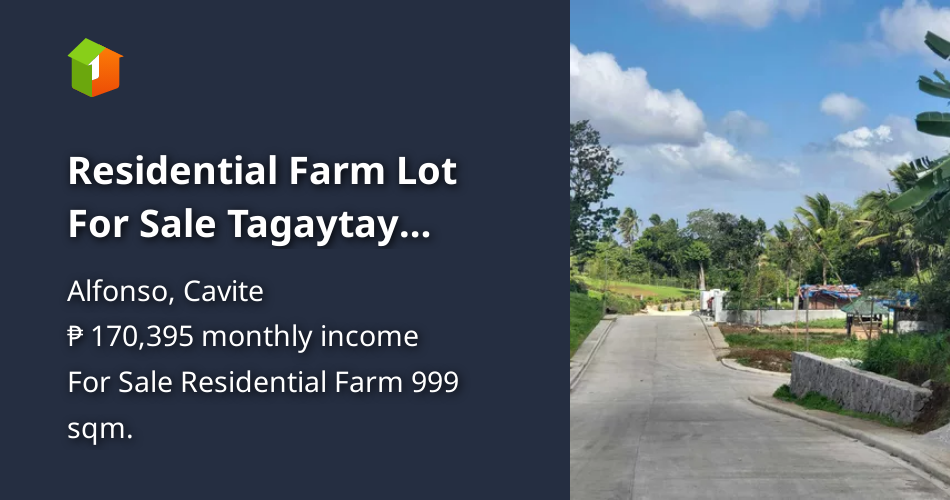 Residential Farm Lot For Sale Tagaytay Climate Located at Alfonso Cavite [Lots 🚜] (April 2025 ...
