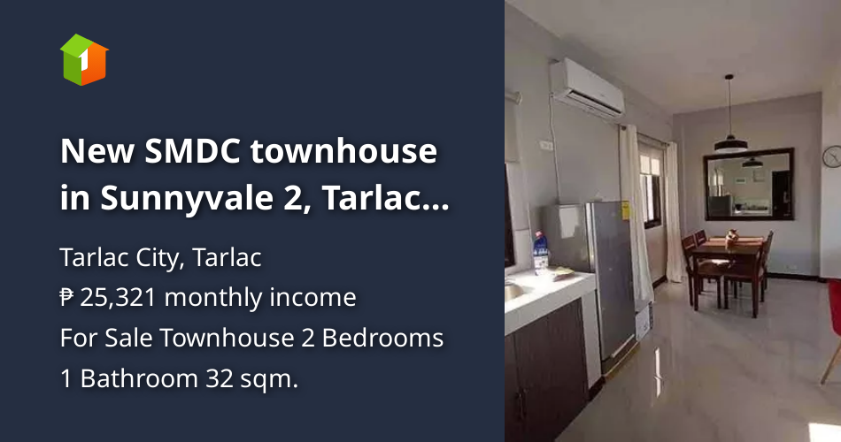 New SMDC townhouse in Sunnyvale 2, Tarlac City [Houses and Lots 🏘️ ...