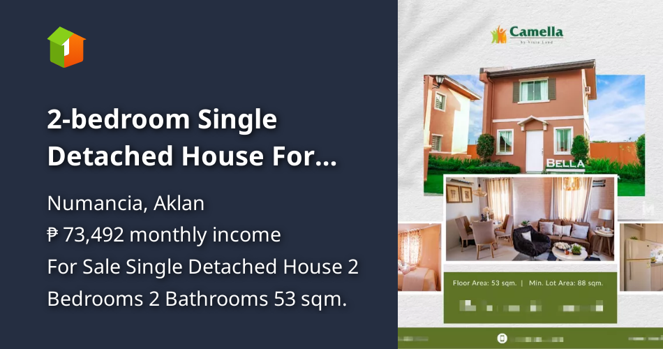 2-bedroom Single Detached House For Sale in Numancia Aklan [Houses and ...