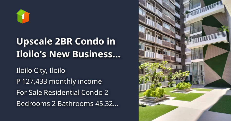 Upscale 2BR Condo in Iloilo's New Business Hub [Condos 🏙️] (April 2026 ...